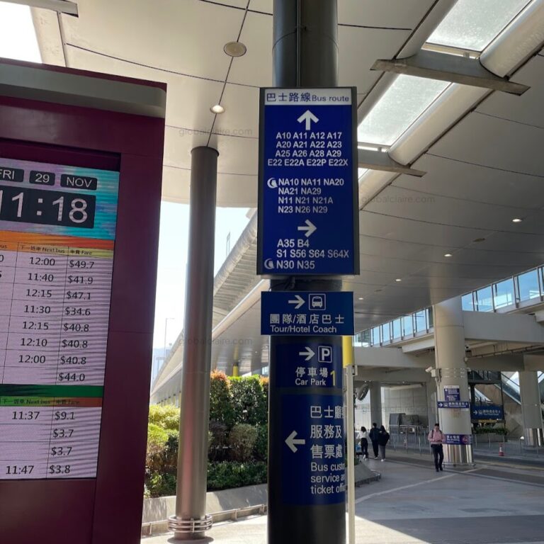 Hong Kong: Airport Bus to City Guide (Citybus A21) - Global Claire